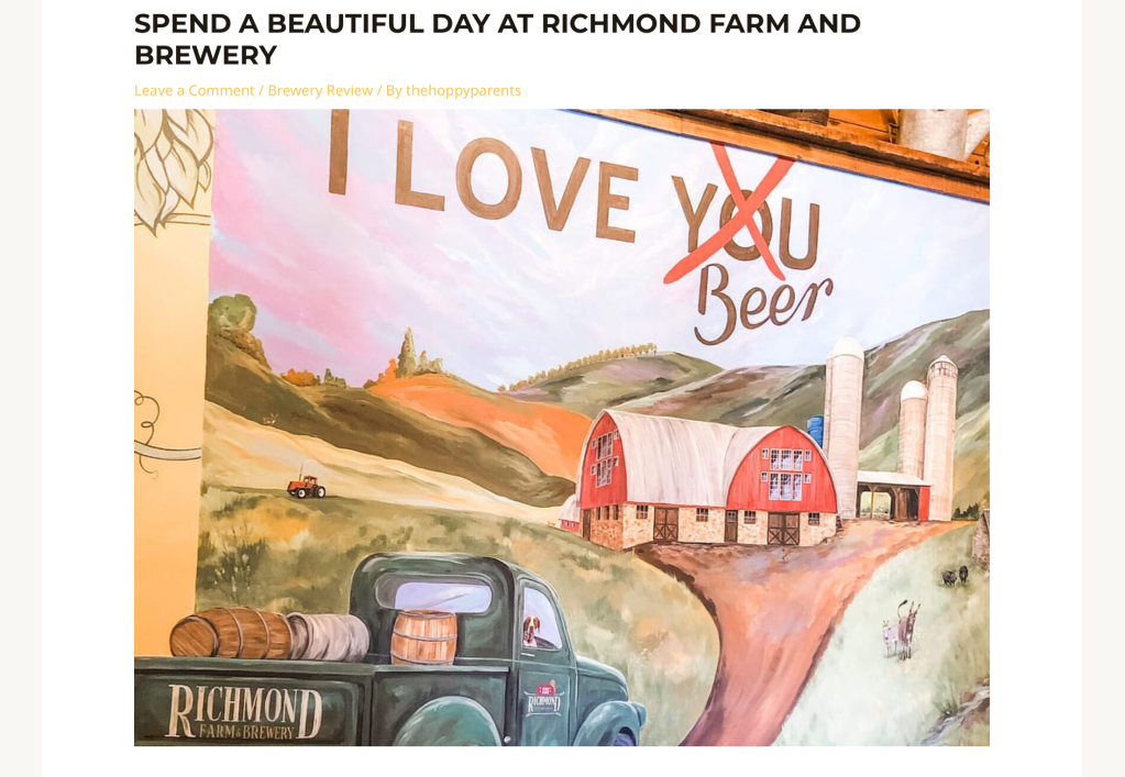 News & Media - Richmond Farm & Brewery